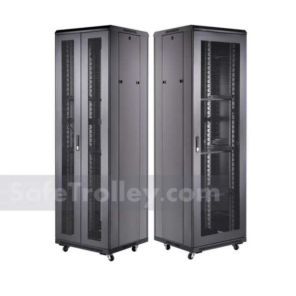 42U Floor Standing Server Rack F8042M - SafeTrolley
