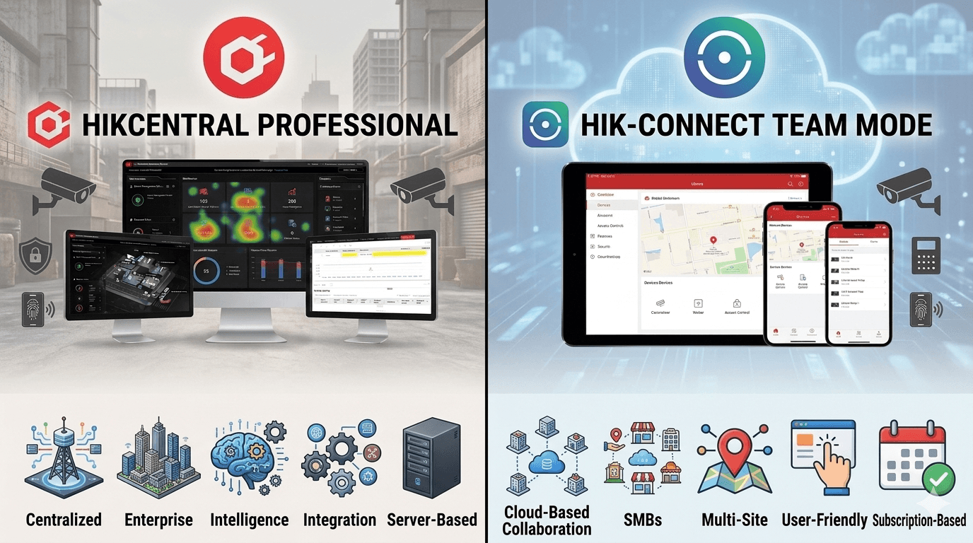 HikCentral Professional vs Hik-Connect Team Mode: Which One to Choose ...