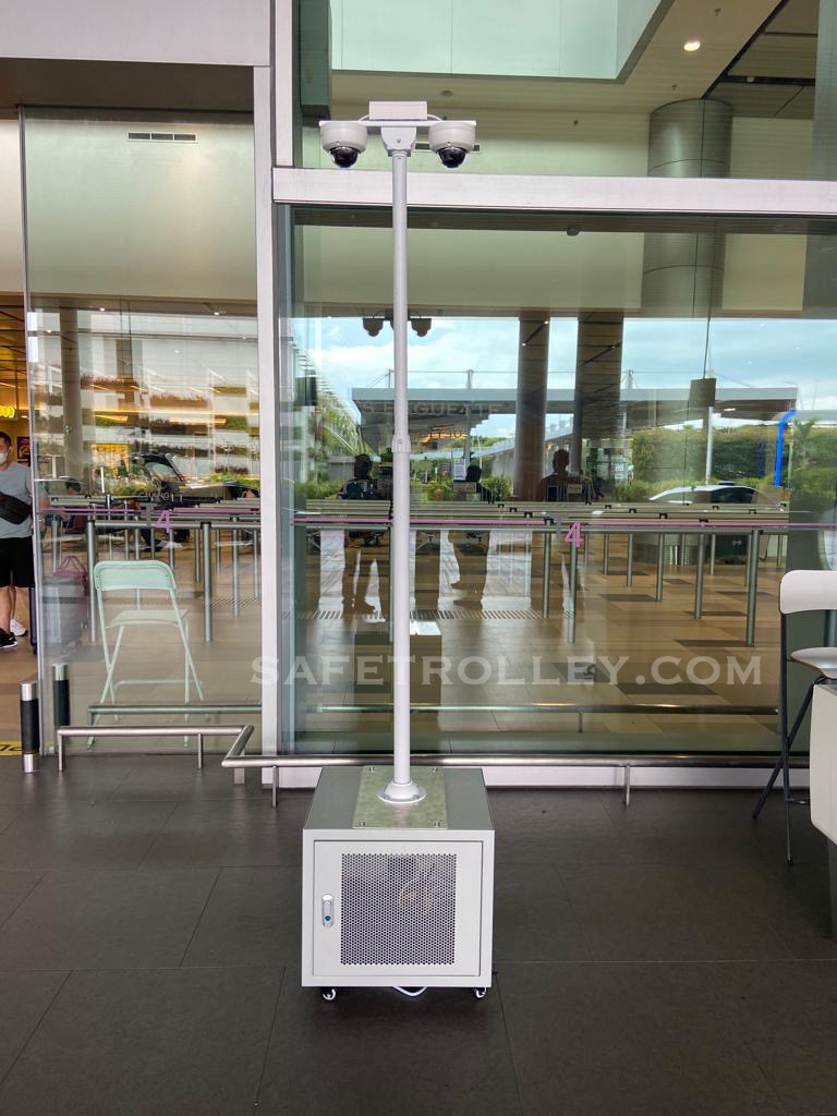 Solar Powered CCTV Solution - SafeTrolley