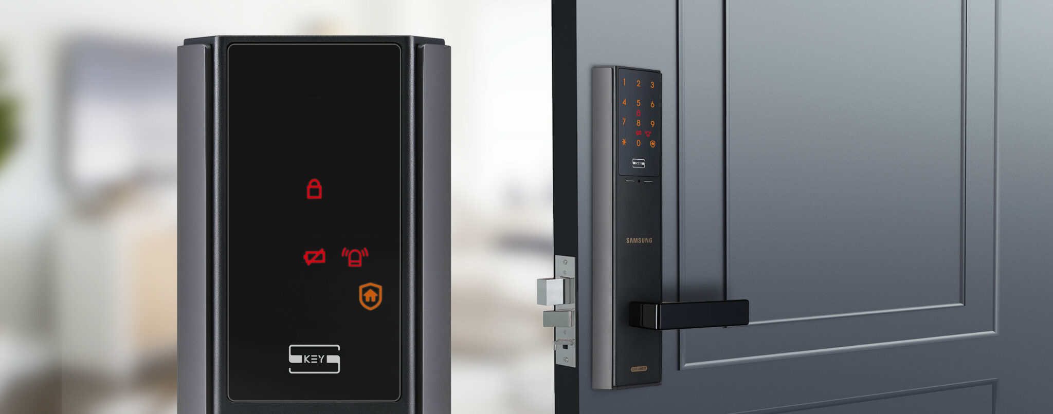 Samsung SHP-DH537 RFID Card / PIN Digital Door Lock - SafeTrolley