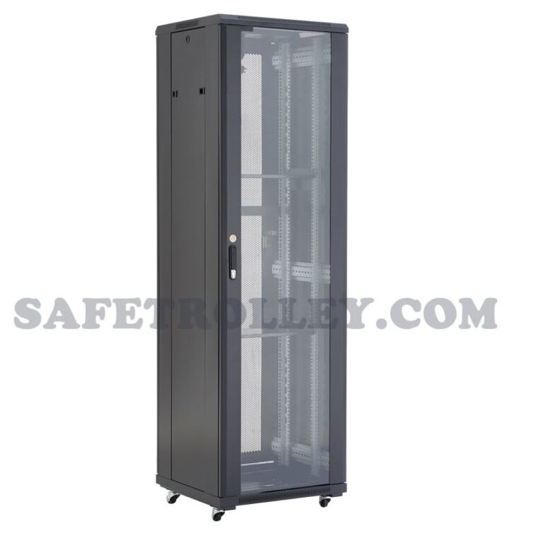 42U Floor Standing Server Rack F6842G - SafeTrolley