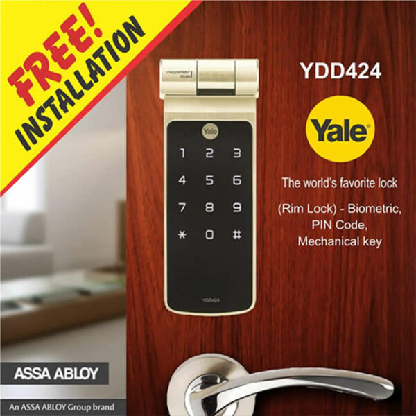 Yale Digital Door Lock YDD424 - SafeTrolley