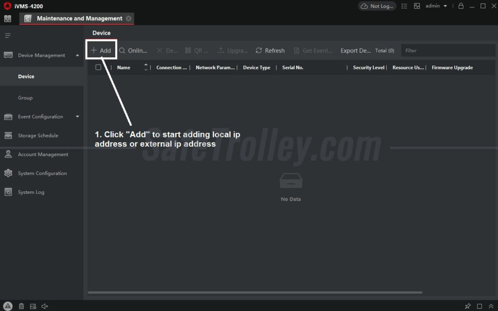 How to Use the Latest Version of Hikvision iVMS-4200 (V3.x) - SafeTrolley
