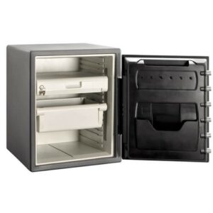 SentrySafe Fire Proof & Water Resistant Safe STW205GYC - SafeTrolley