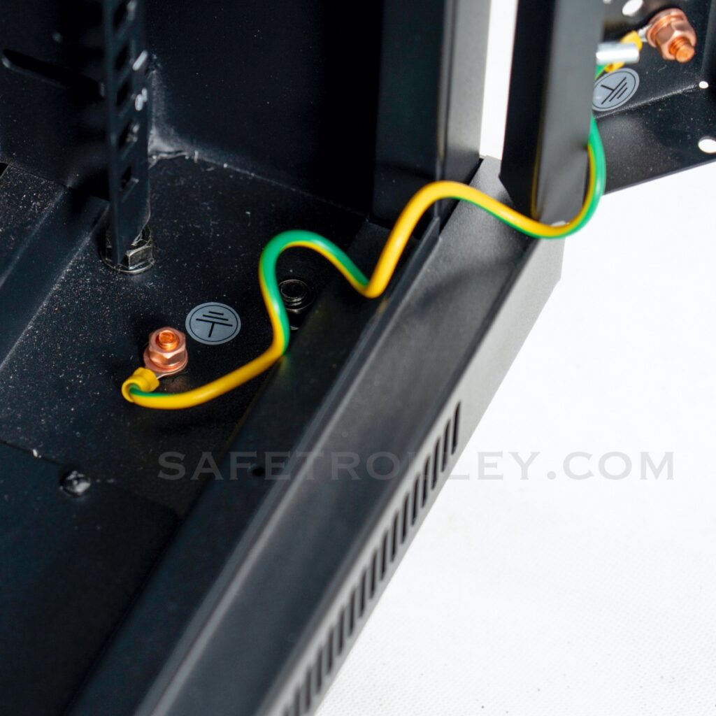 18U Floor Standing Server Rack F6618G - SafeTrolley